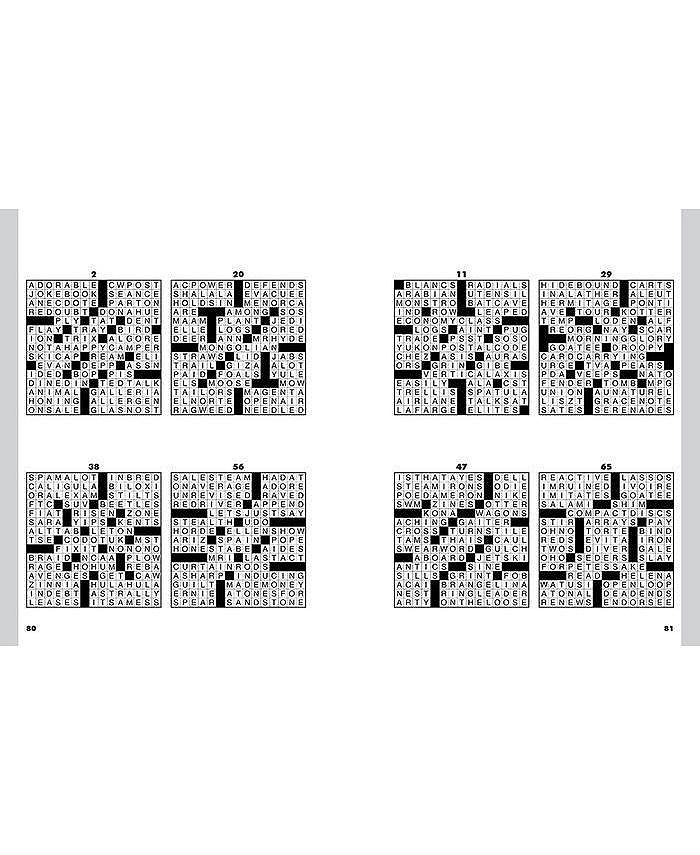 Barnes & Noble Hard as a Rock Crosswords- Super Hard by Stanley Newman ...