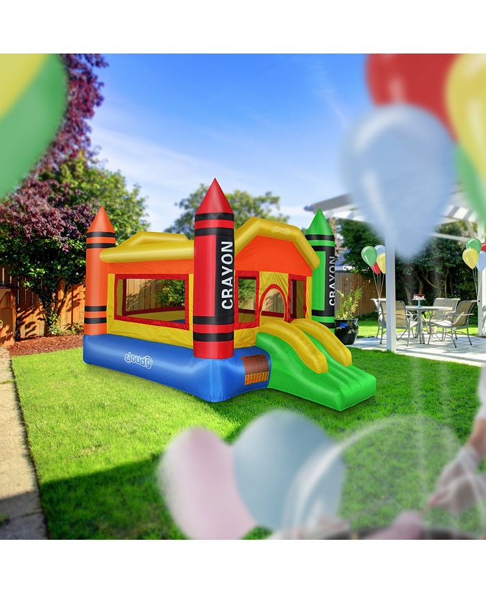 Cloud 9 Mini Crayon Bounce House with Blower - Macy's