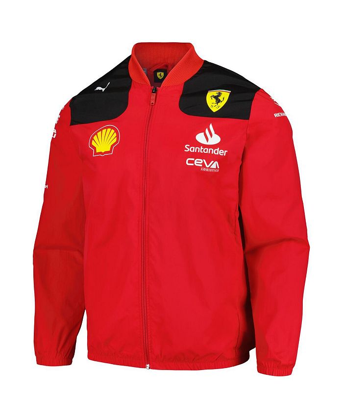 Puma Men's Red Scuderia Ferrari Team Full-Zip Jacket - Macy's
