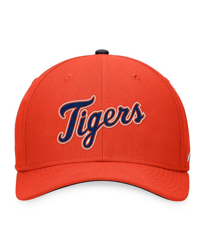 Nike Men's Orange Detroit Tigers Classic99 Swoosh Performance Flex Hat ...