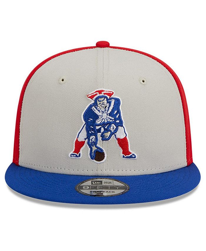 New Era Men's Cream, Royal New England Patriots 2023 Sideline Historic ...