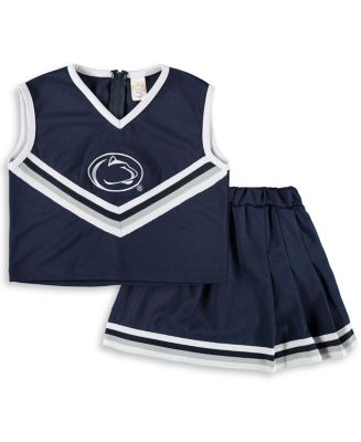 Big Girls Navy Penn State Nittany Lions Two-Piece Cheer Set - Macy's