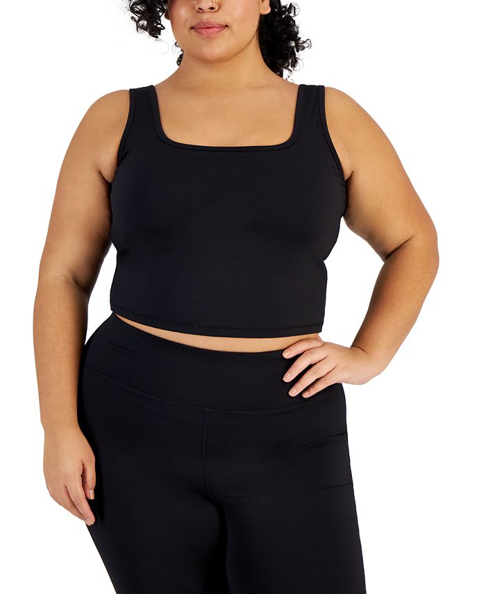 Id Ideology Plus Size Soft Feel Tank Top Created For Macys Macys