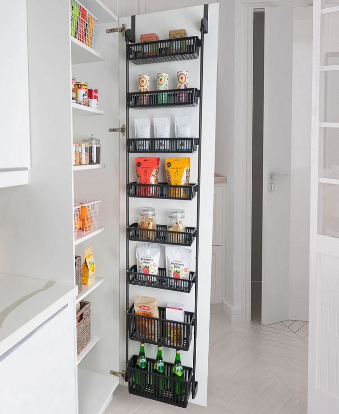 Smart Design 8-Tier Over-the-Door Hanging Pantry Organizer - Macy's