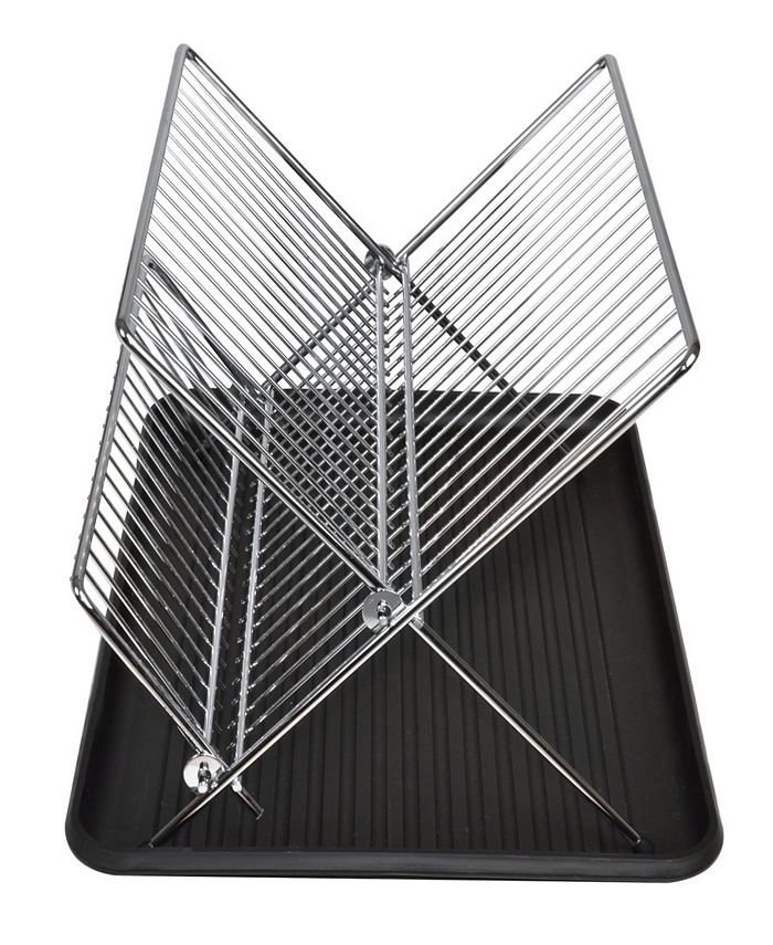 Smart Design Dish Drainer Rack with in Sink or Counter Drying - Macy's