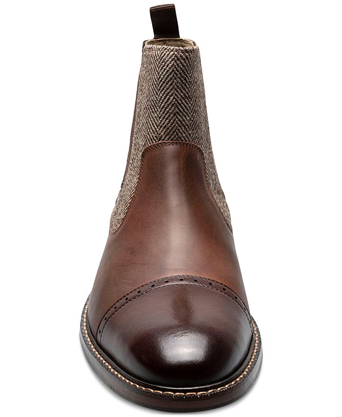 Stacy Adams Men's Finney Cap-Toe Chelsea Boot - Macy's