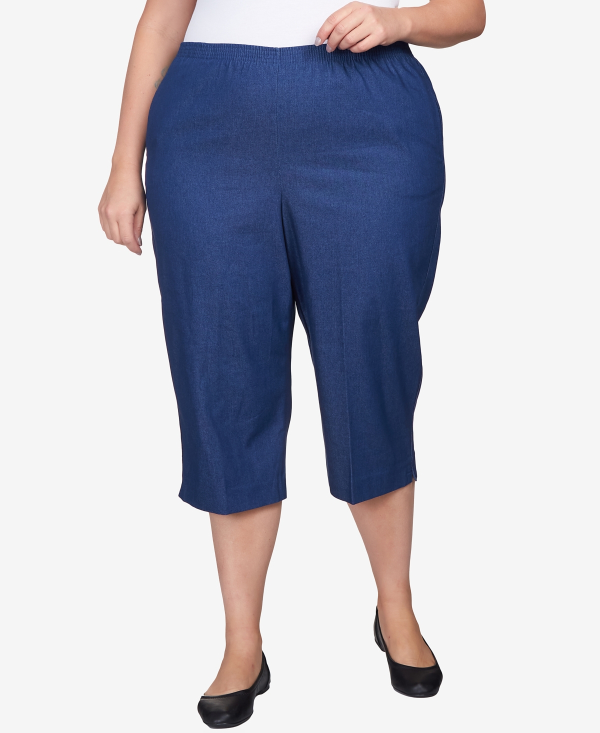 Click here for Alfred Dunner Plus Size Classic Relaxed Fit Denim... prices