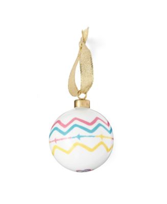 Kit Kemp for Spode Rik Rak Bauble Ornament - Macy's