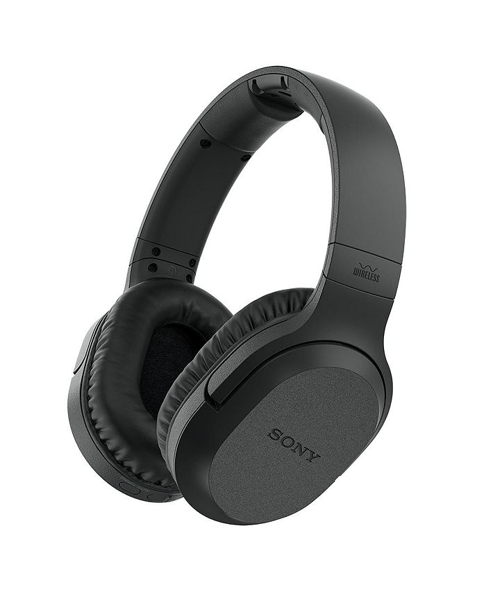 Sony WH-RF400 Wireless Over-Ear Home Theater Headphones (Black) - Macy's