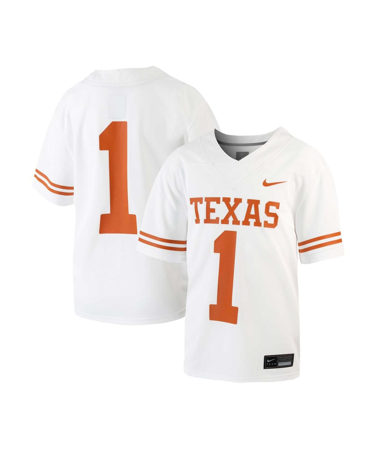 Click here for Preschool Boys and Girls Nike White Texas Longhorn... prices