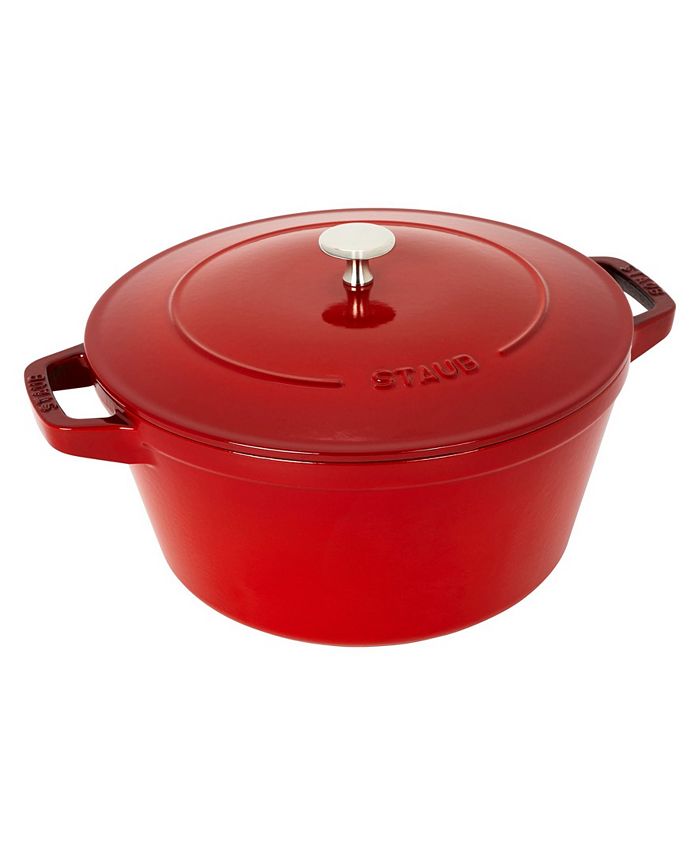 Staub Cast Iron 4 Piece Stackable Set - Macy's