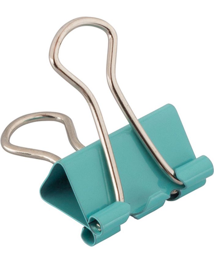 JAM Paper Colorful Blinder Clips - Small - 0.75", 19 Millimeter - 25 ...