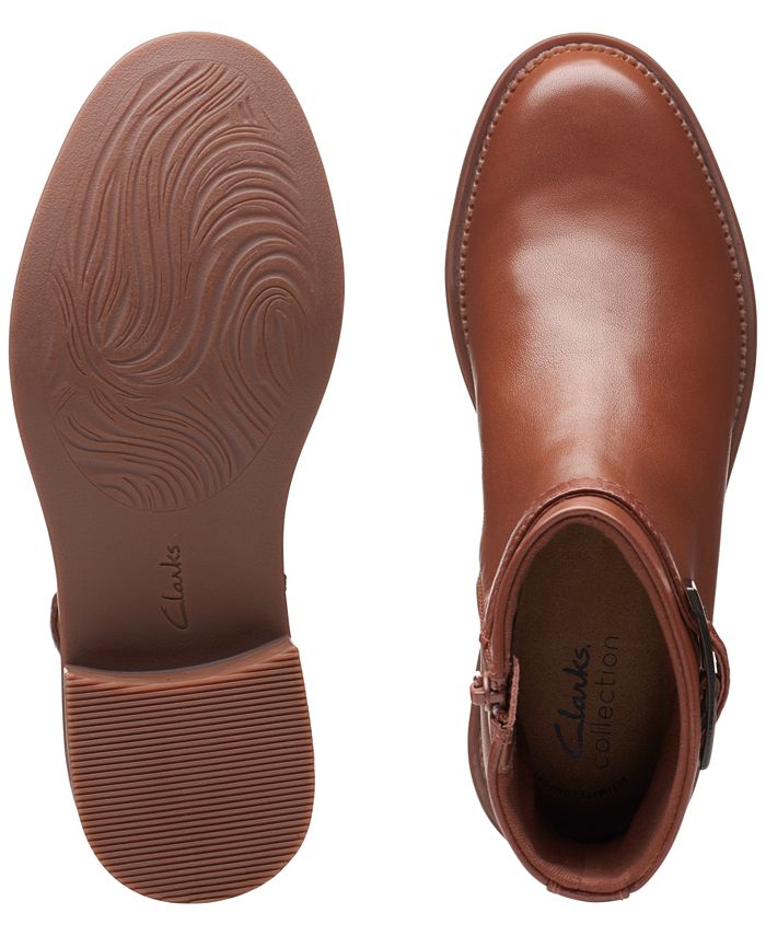 Clarks Women's Maye Grace Buckled Ankle Booties - Macy's