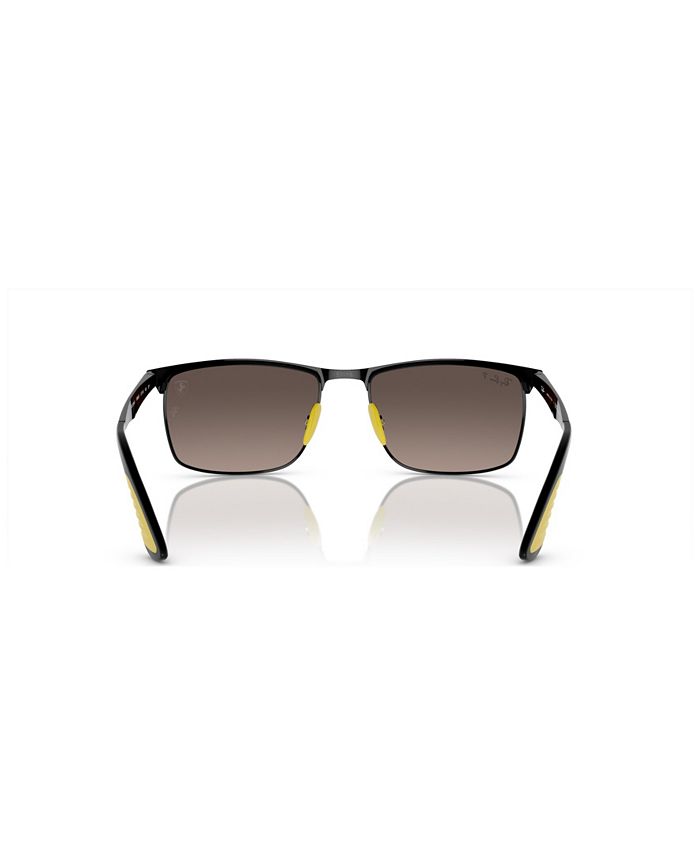 Ray-Ban Unisex Polarized Sunglasses, Mirror Gradient RB3726M - Macy's