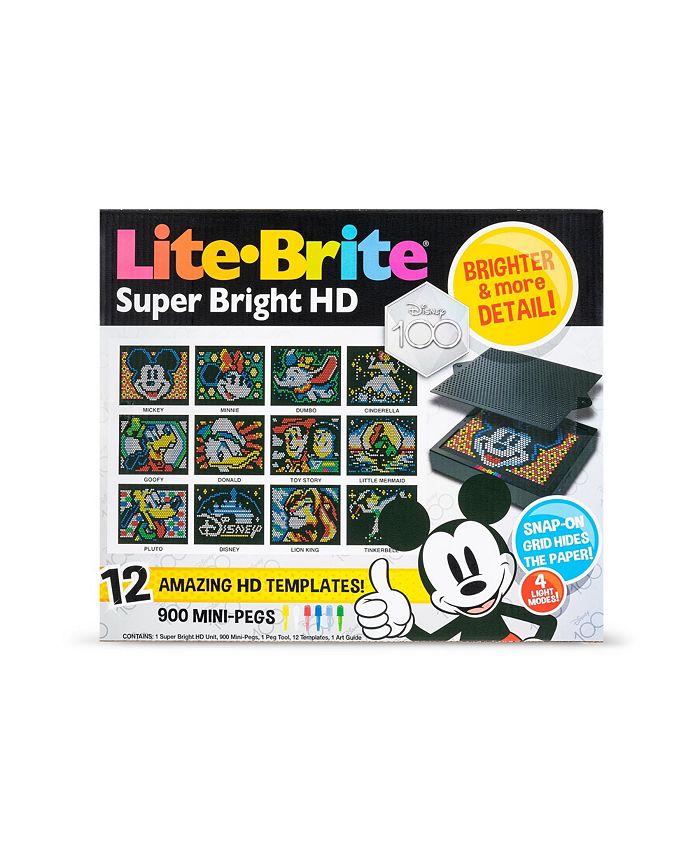 Lite Brite Super Bright HD Disney - Macy's