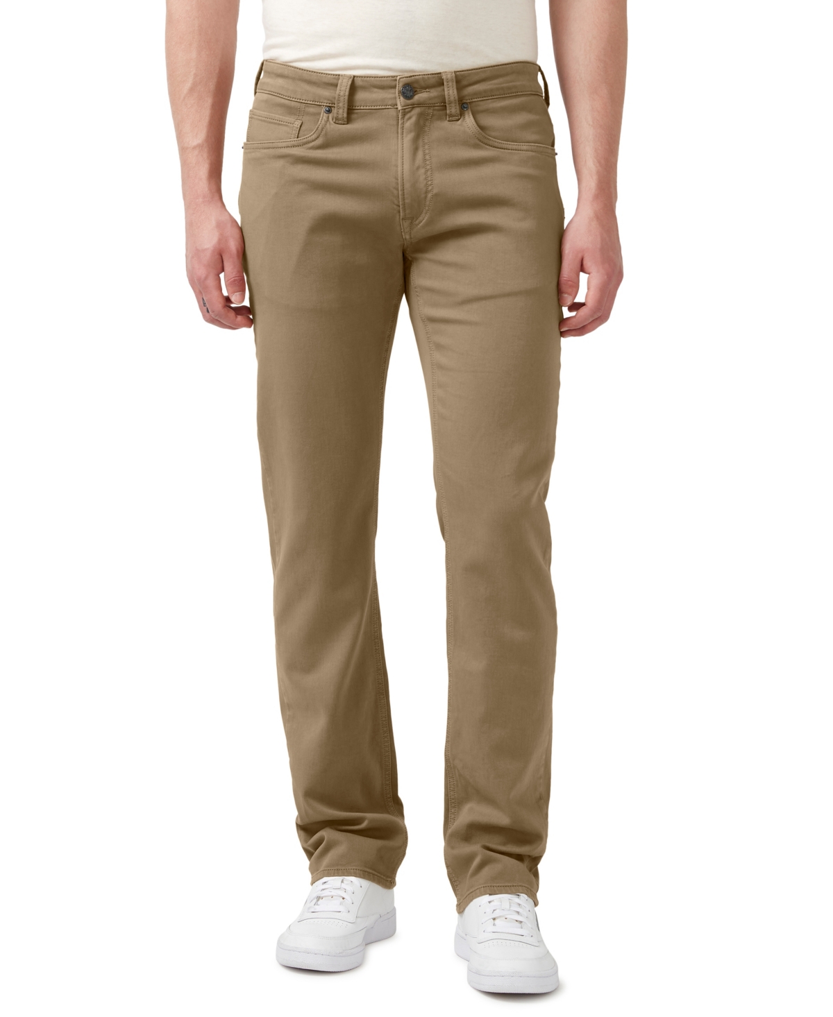 Click here for Straight Six Mens Freedom Flex Pants - Dark Beige prices