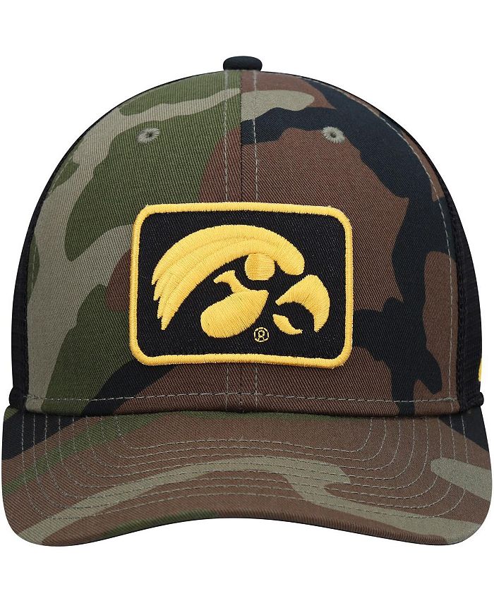 Nike Men's Camo, Black Iowa Hawkeyes Classic99 Trucker Snapback Hat ...