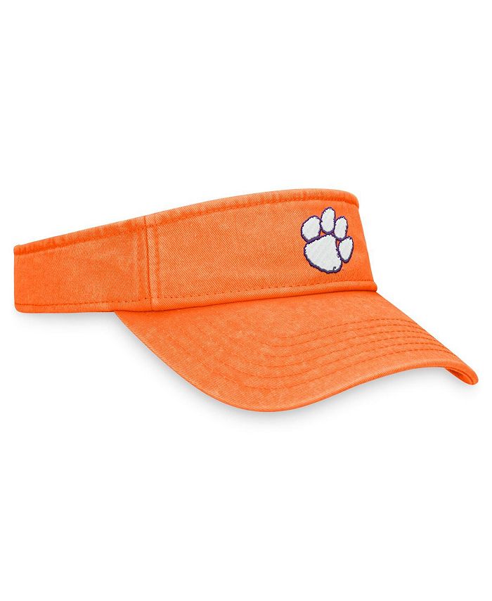Top of the World Men's Orange Clemson Tigers Terry Adjustable Visor ...