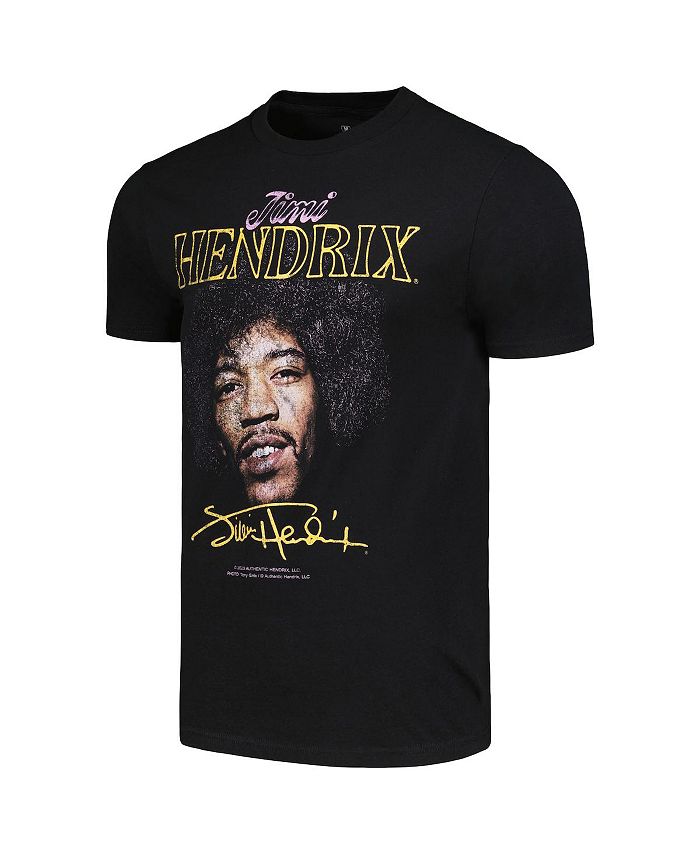 Ripple Junction Men's Black Jimi Hendrix Graphic T-shirt - Macy's