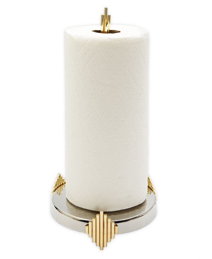 Classic Touch Symmetrical Design Paper Towel Holder - Macy's