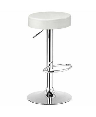 1 PC Round Bar Stool Adjustable Swivel Pub Chair - Macy's
