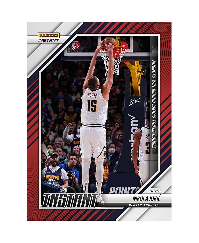Panini America Nikola Jokic Denver Nuggets Fanatics Exclusive Parallel ...