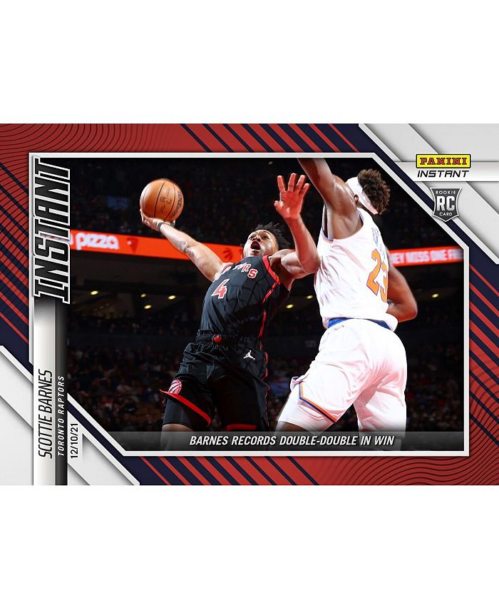 Panini America Scottie Barnes Toronto Raptors Parallel Instant Barnes ...
