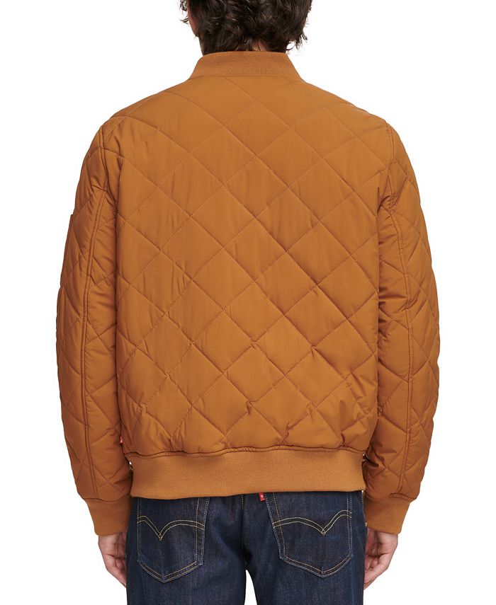 Levi's Men's Quilted Fashion Bomber Jacket - Macy's