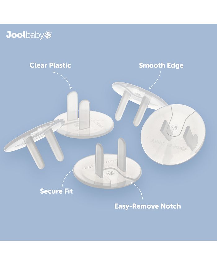 Jool Baby Toddler Electrical Outlet Plug Covers , Ultra-Clear - Baby ...
