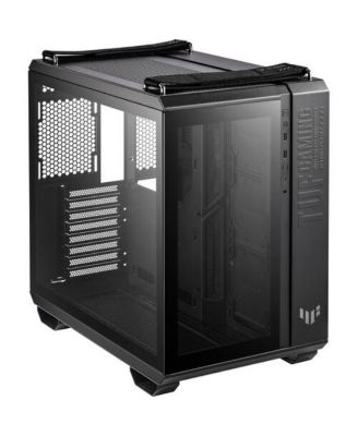Asus GT502-BLK-TG TUF Gaming GT502 ATX Mid-Tower TG ARGB Hub Computer ...