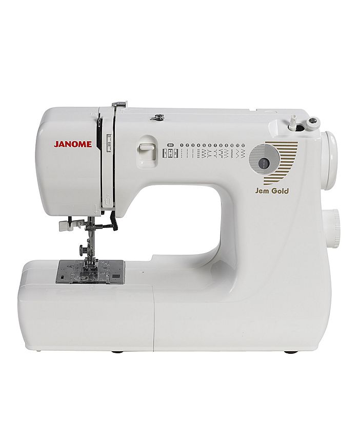 Janome Jem Gold 660 Lightweight Mechanical Sewing Machine - Macy's