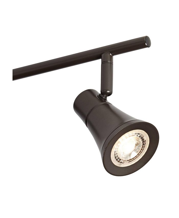 Pro Track Castro 4-Head LED Ceiling Track Light Fixture Kit Spot-Light ...