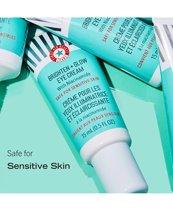 First Aid Beauty Brighten + Glow Eye Cream With Niacinamide, 0.5 oz ...