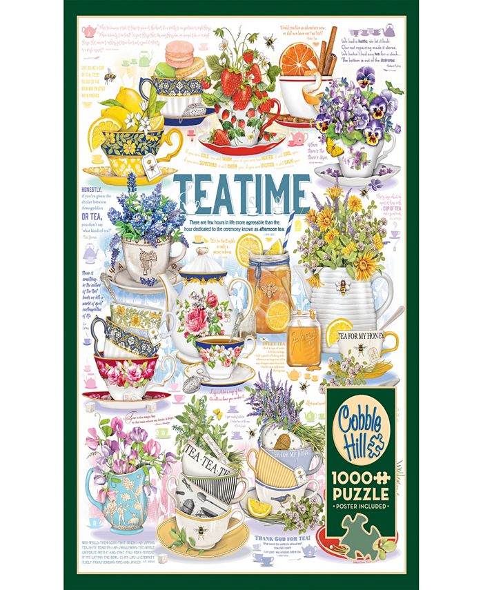 Cobble Hill Tea Time Puzzle - Macy's