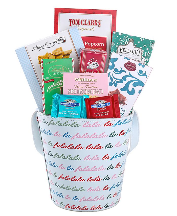 Alder Creek Gift Baskets Holiday Fa-la-la Gift Pail, 7 Piece - Macy's