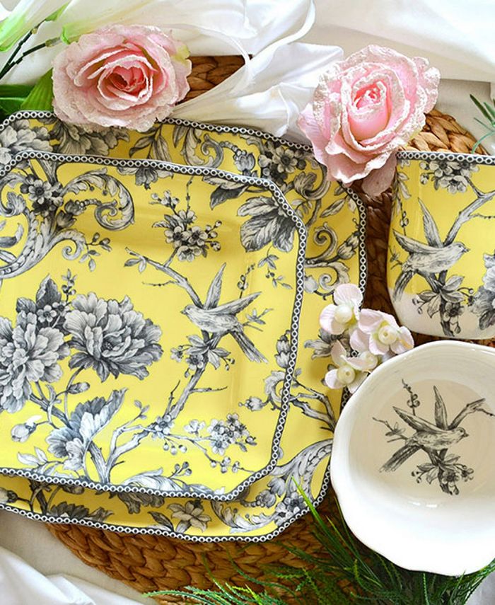 222 Fifth Adelaide Dinnerware Collection - Macy's