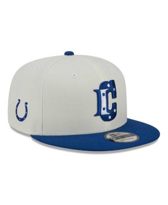Men's New Era Cream, Royal Indianapolis Colts City Originals 9FIFTY ...