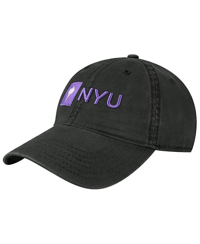 Legacy Athletic Men's Black NYU Violets The Champ Adjustable Hat - Macy's