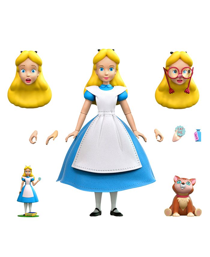 Super 7 Disney Alice in Wonderland Alice 7" Ultimates, Action Figure ...