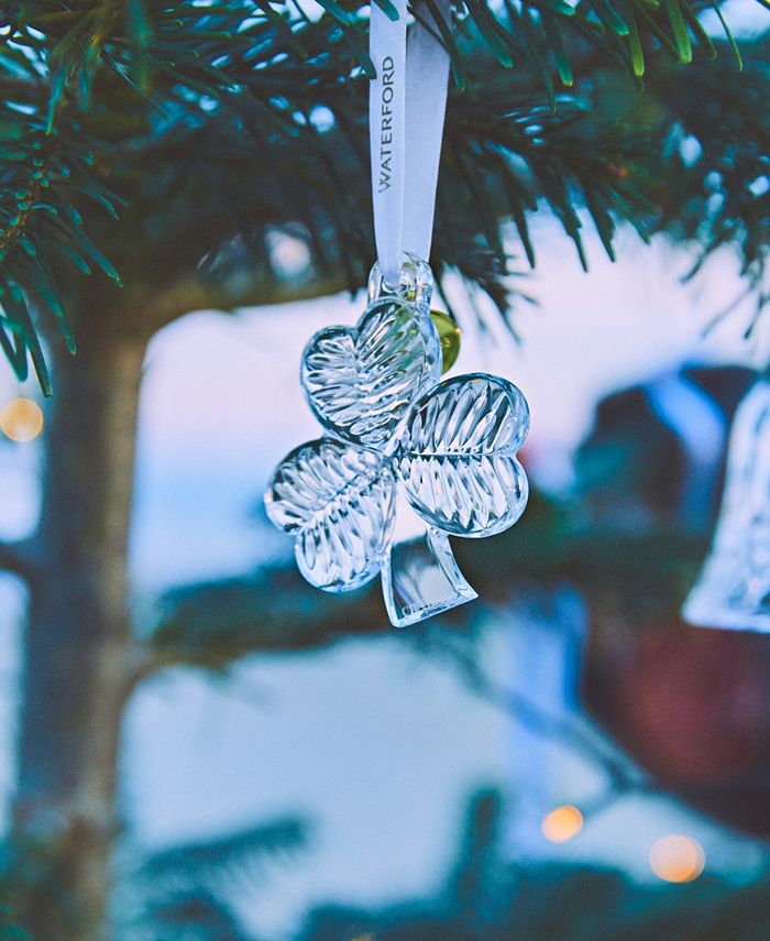 Waterford Mini Shamrock Ornament - Macy's