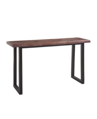 Steve Silver Jennings 60" Live Edge Wood Sofa Bar Table - Macy's