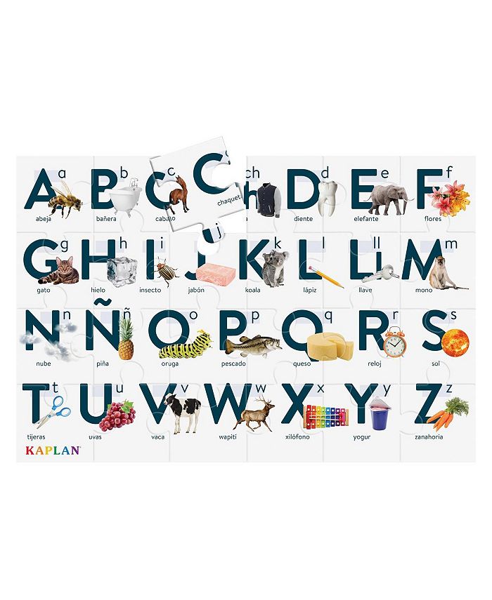 Kaplan Early Learning Alphabet - El Alfabeto - Spanish Floor Puzzle ...
