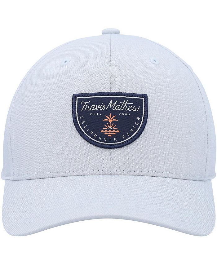 Travis Mathew Men's Gray Tex Mex Adjustable Hat - Macy's