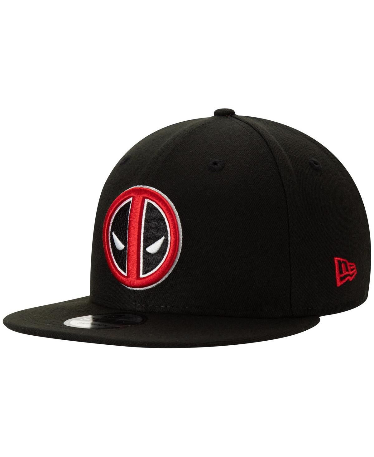 New Era Men's Black Deadpool 9fifty Snapback Hat | ModeSens
