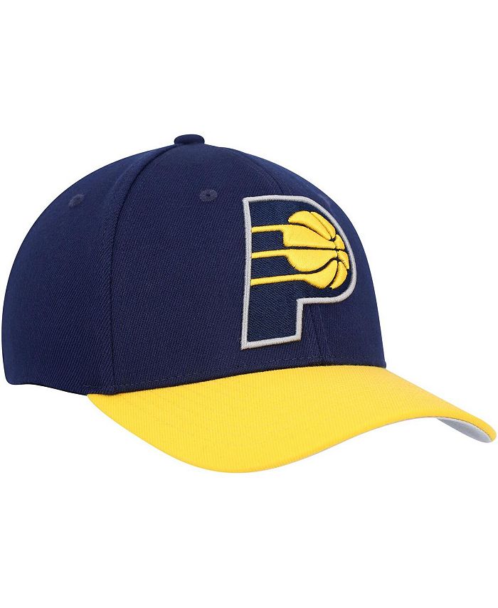 Mitchell & Ness Men's Navy, Gold Indiana Pacers MVP Team Two-Tone 2.0 ...