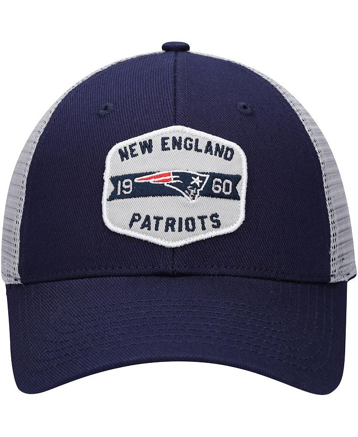 Fan Favorite Men's Navy, White New England Patriots Gannon Snapback Hat ...