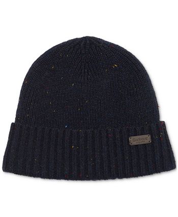 Barbour Men's Carlton Fleck Beanie & Scarf Gift Set - Macy's