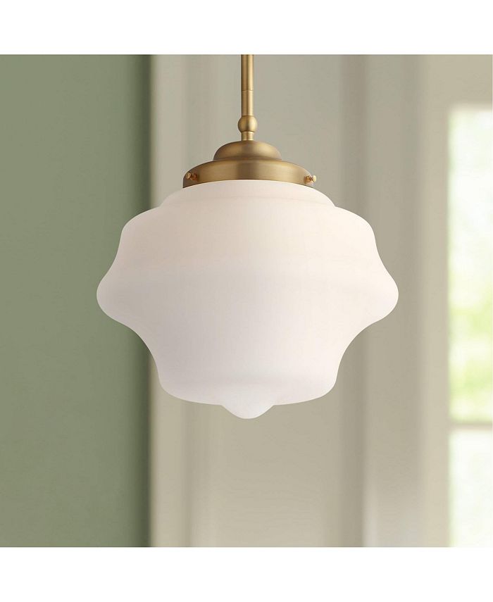 Possini Euro Design Tyce Soft Gold Mini Pendant Light 11" Wide Modern ...