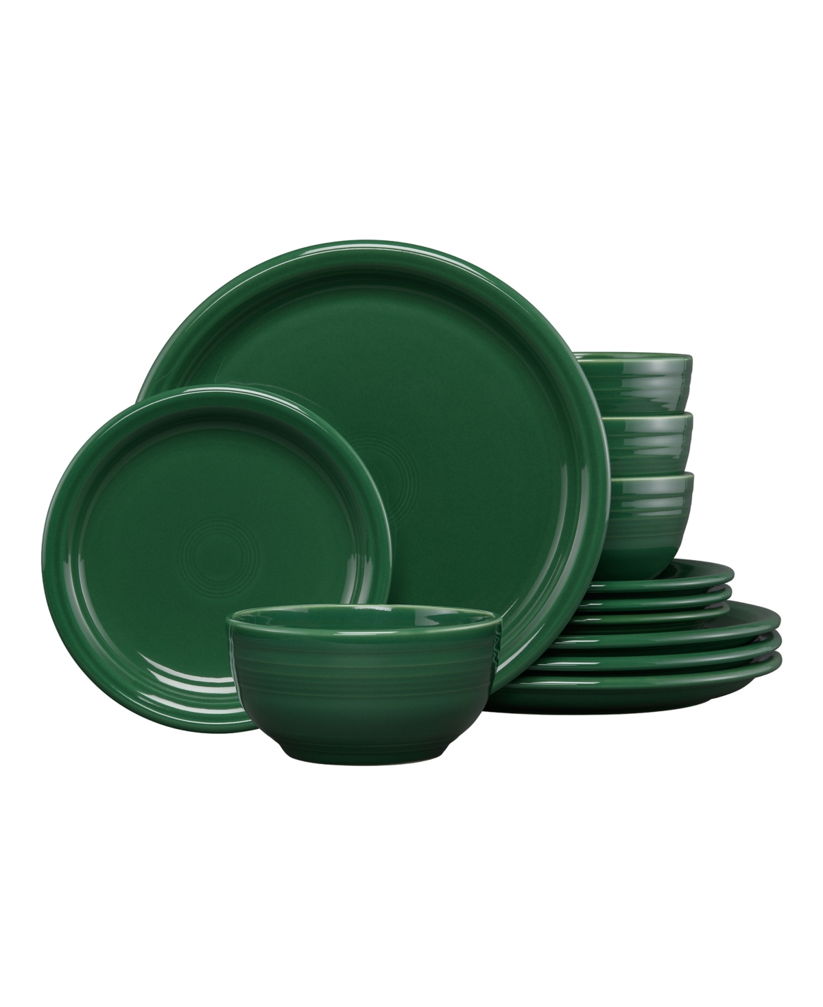 Fiesta Bistro Coupe 12-piece Dinnerware Set, Service For 4 In Jade ... Fiesta Bistro Coupe 12-piece Dinnerware Set, Service For 4 In Jade ...