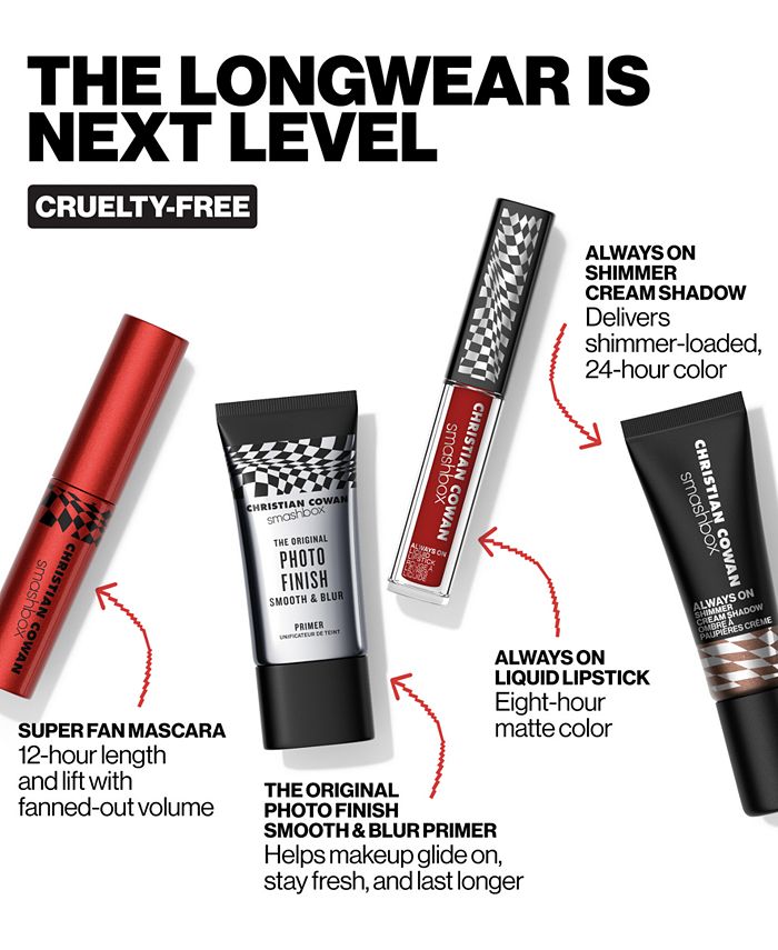 Smashbox X Christian Cowan Red Carpet Glamour Full-Look Makeup Set - Macy's